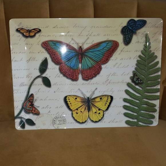 Pottery Barn | Kitchen | Pottery Barn Butterfly Tray | Poshmark